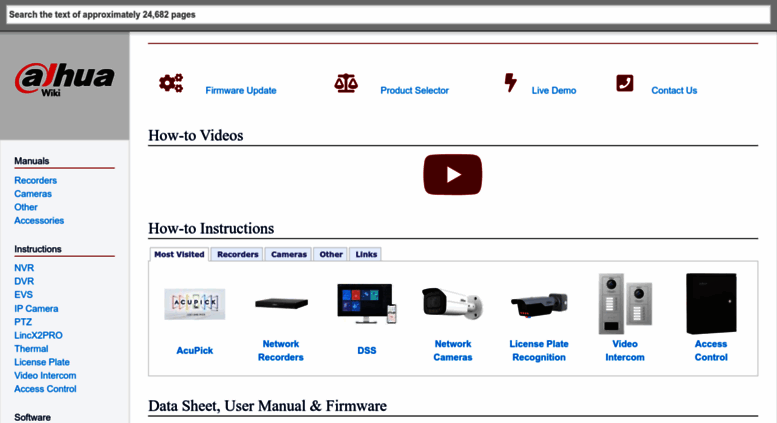 Access dahuawiki.com. Dahua Wiki