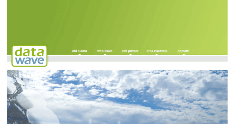 Access datawave.it. DATAWAVE