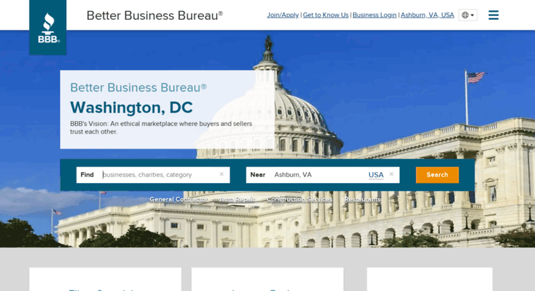 Access dc-easternpa.bbb.org. BBB: Start with Trust® | Washington, DC ...