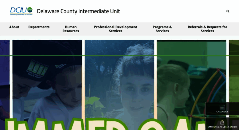 Access dciu.org. Delaware County Intermediate Unit / Homepage