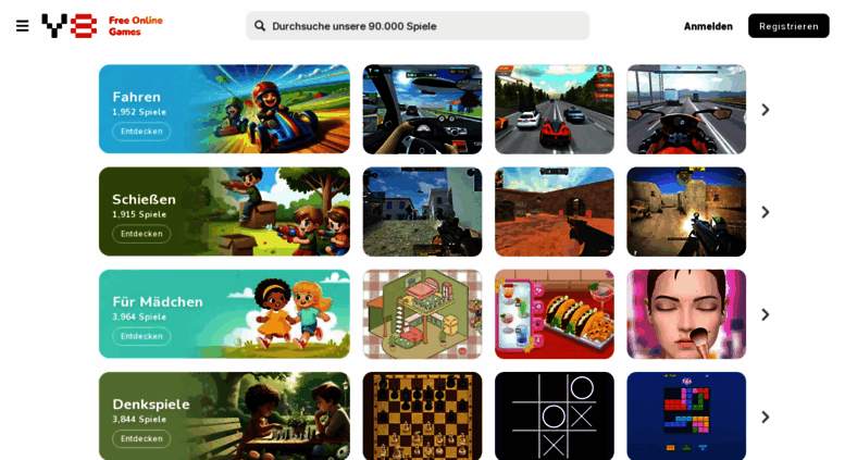 Access de.y8.com. Y8 Games: Spiele Gratisspiele online auf Y8.com