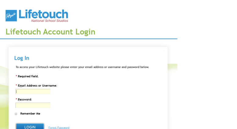 Access demoonlineyearbooks.lifetouch.com. Lifetouch Account Login