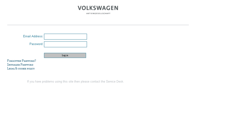 Access desktop.vwg.co.uk. Volkswagen Group UK (Login)