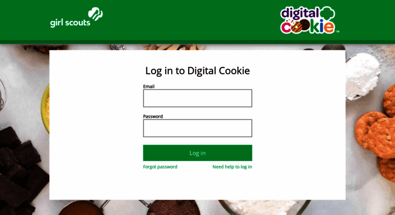 Access digitalcookie.girlscouts.org. Digital Cookie Login - Girl Scouts