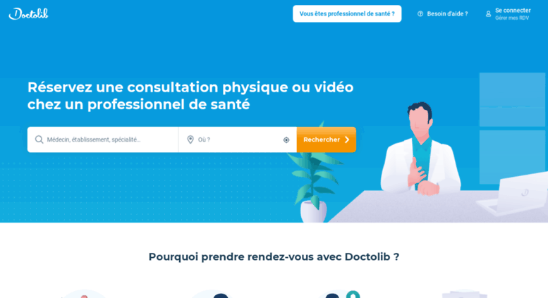 Access doctorlib.fr. Doctolib : Prenez rendez-vous en ligne chez un ...