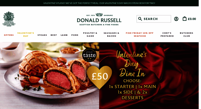 Access donaldrussell.com. Buy Meat Online | Online Butchers | Donald ...