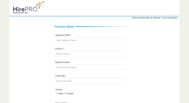 Access done.hirepro.in.