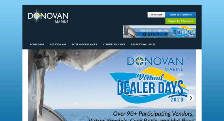 Access donovanmarineparts.com. Donovan Marine