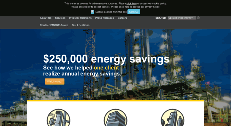 Access dynalectric-sf.com. EMCOR Group, Inc. | Mechanical & Electrical ...