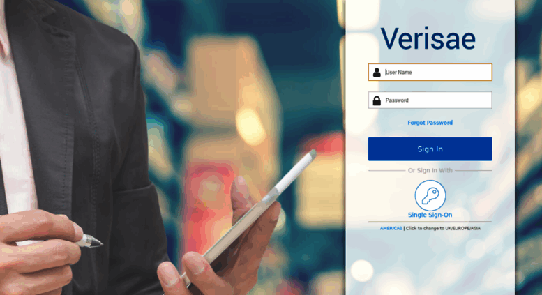 Access eam.verisae.com.