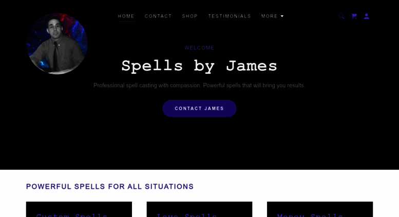 Access earthspells.com. Earth Spells - The Best Spell Castings