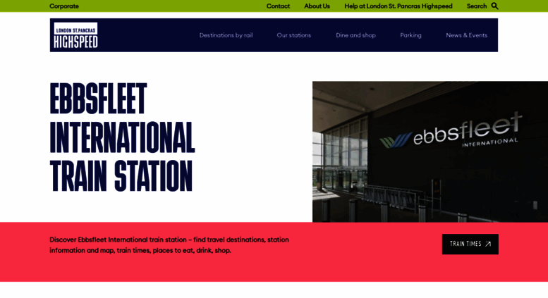 Access ebbsfleetintl.co.uk. High Speed Train Services & Parking ...