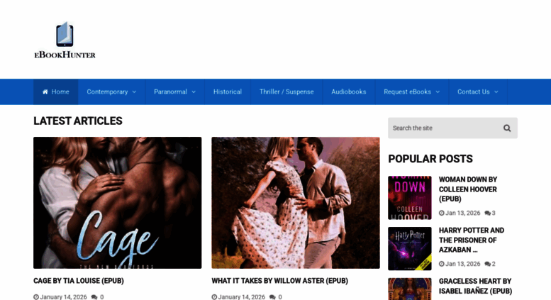 Access ebookhunter.net. The eBook Hunter - Download Free eBooks