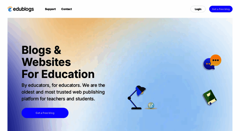 Access edublogs.org. Edublogs – free blogs for education - Blogs and ...