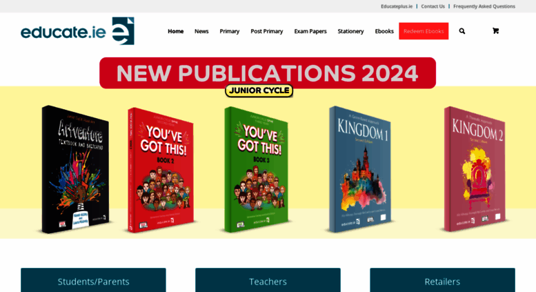 Access educate.ie. Welcome to educate.ie | educate.ie