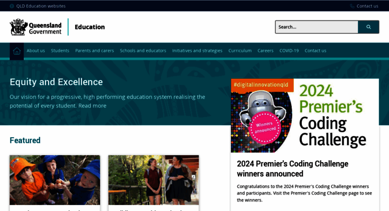 Access education.qld.gov.au. Education
