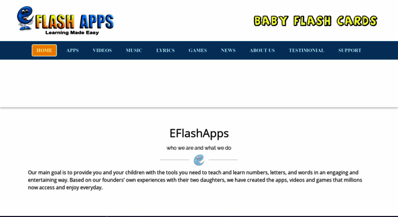 Access eflashapps.com. EFlashApps: Baby Flash Cards, Nursery Rhymes ...
