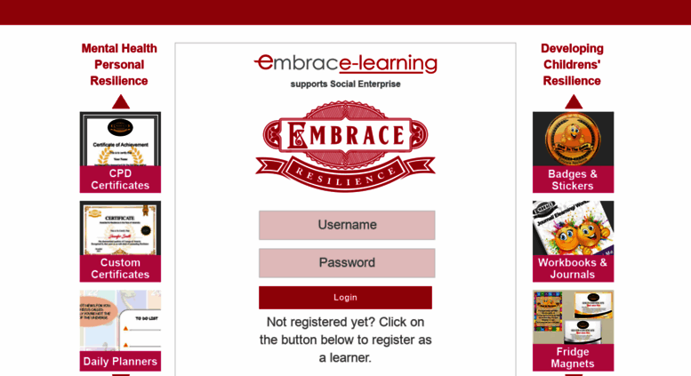 Access embrace-learning.co.uk. Embrace Learning Learner Management ...