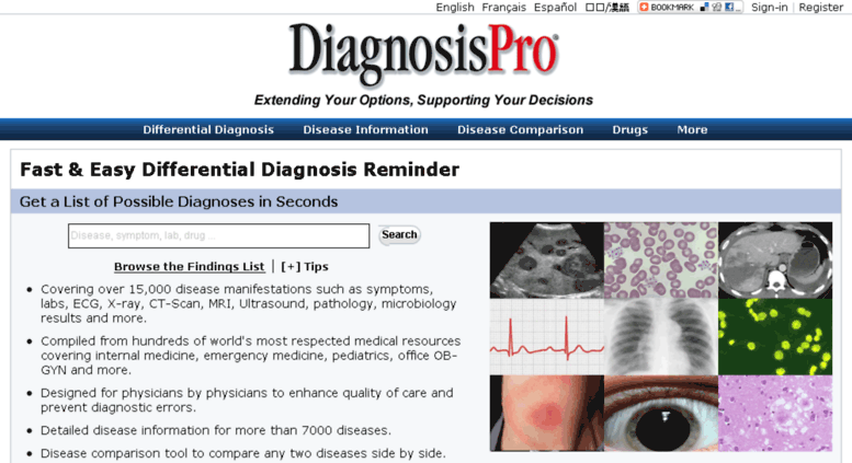 Access en.diagnosispro.com. DiagnosisPro - The Ultimate Medical ...