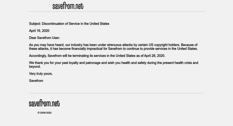 Access en.savefrom.net. YouTube Downloader - Download Youtube videos ...