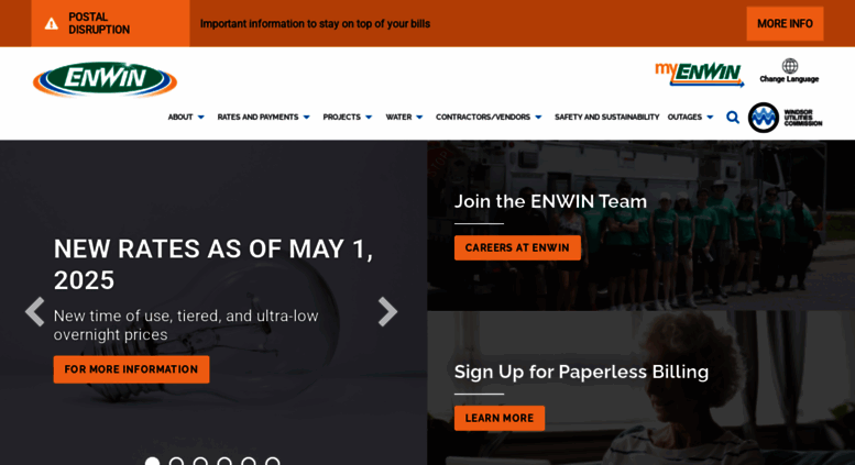 Access enwin.com. Home | ENWIN