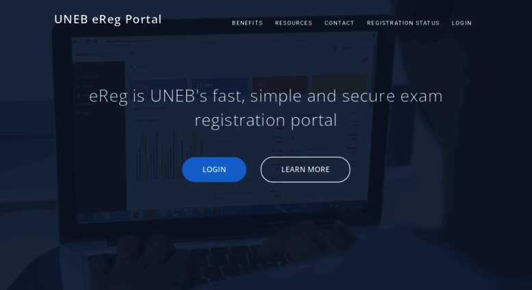 Access ereg.uneb.ac.ug. UNEB eRegistration | Home