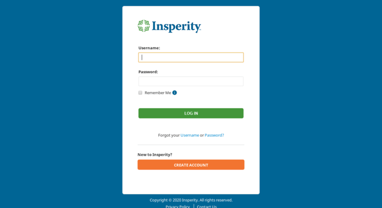 Access escapps.insperity.com. Insperity Portal | Login