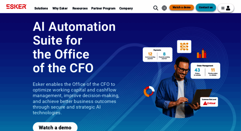 Access esker.com. Document Automation & Order Management Software