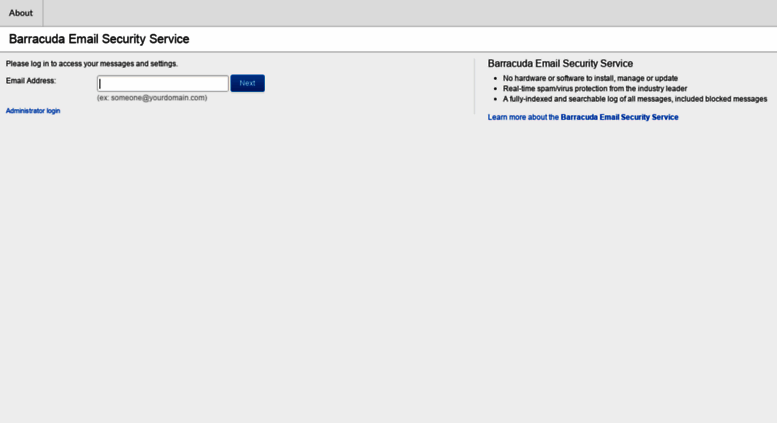Access ess.barracudanetworks.com. Barracuda Networks