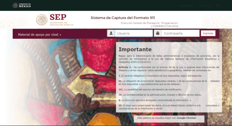 Access f911mediasuperior.sep.gob.mx.