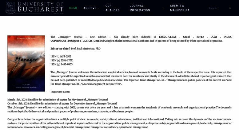 Access faa.unibuc.ro.