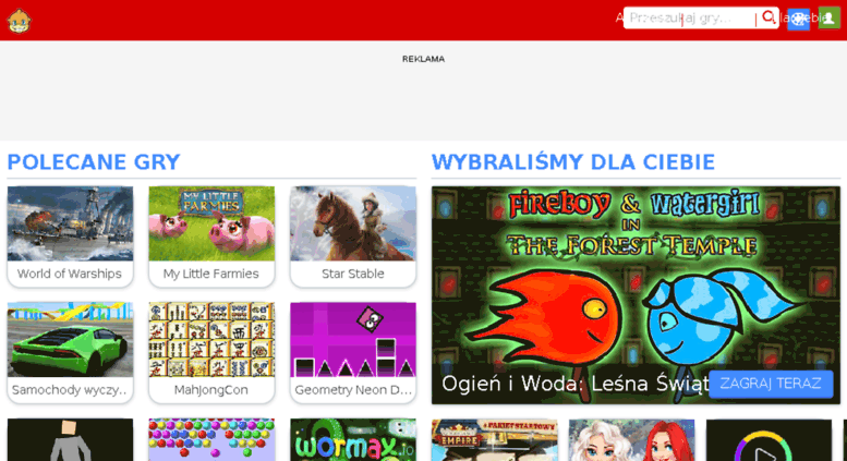 Access fantasyrama.gry.pl. Darmowe gry – graj w gry online na gry.pl