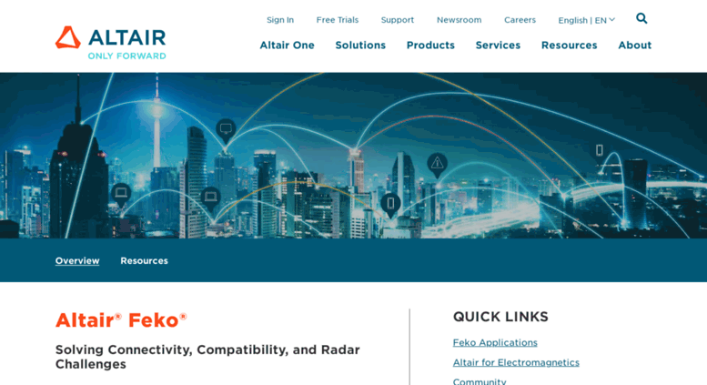 Access feko.info. Electromagnetic Simulation Software | Altair Feko