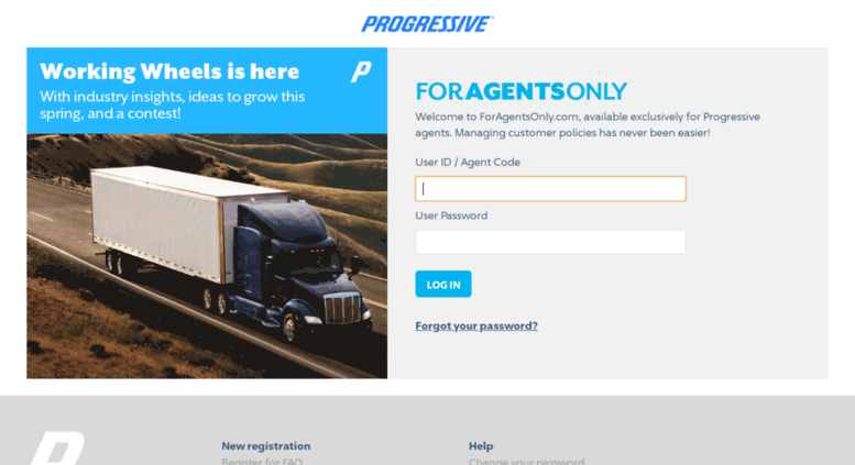 Access foragentsonly.com. ForAgentsOnly.com Log In