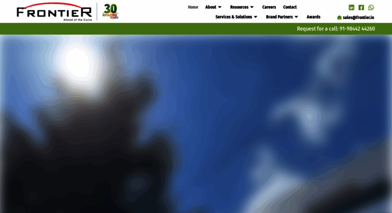 Access frontier.in. IT infrastructure services and solution providers ...