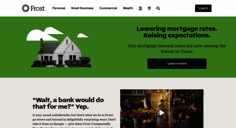 Access frostbank.com. Personal and Business Banking in Texas | Frost