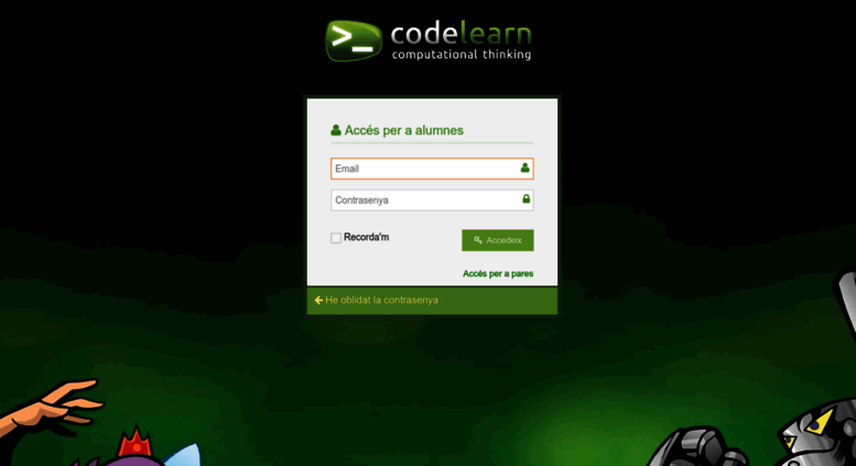Access fun.codelearn.cat.