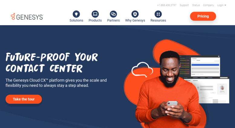 Access genesyscloud.com. Genesys Cloud Platform | Genesys