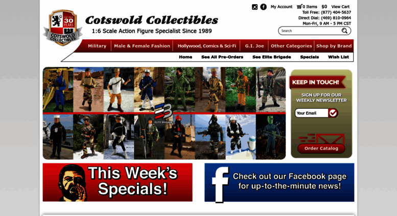 Access gijoeelite.com. Cotswold Collectibles - 1:6 Scale Action Figure ...
