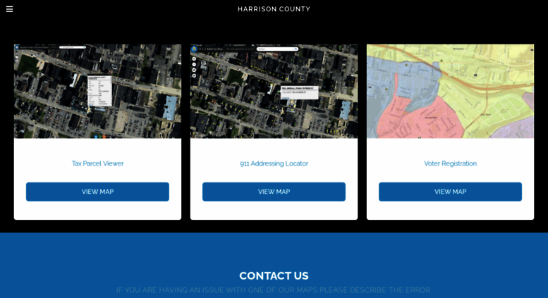 Access gis.harrisoncountywv.com. Harrison County, WV GIS