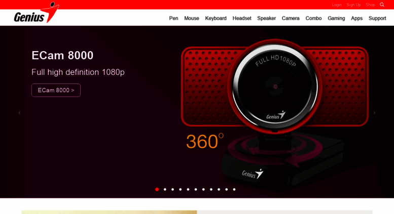 Access global.geniusnet.com. Genius | Touch Pen, Mouse, Keyboard ...
