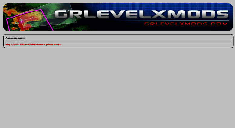 Access grlevelxmods.com. GRLevelXMods Placefiles