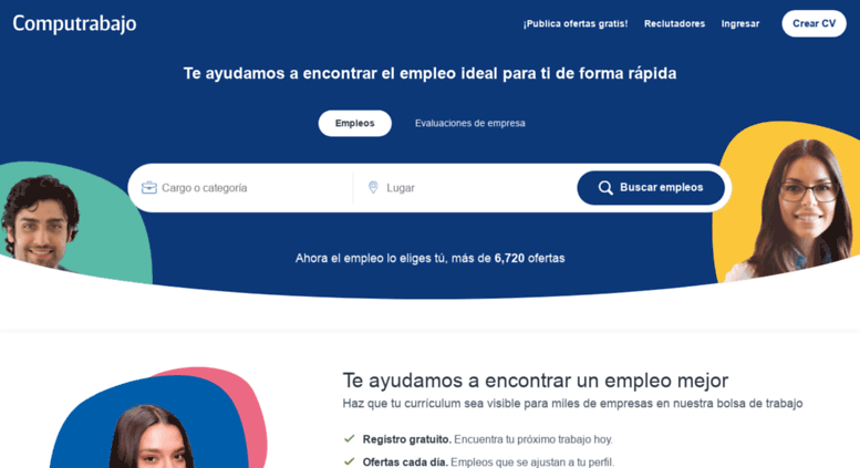 Access gt.computrabajo.com. Bolsa de trabajo – Ofertas de trabajo ...