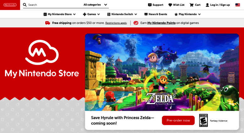 Access happyholidays.nintendo.com. Nintendo - Official Site - Video ...