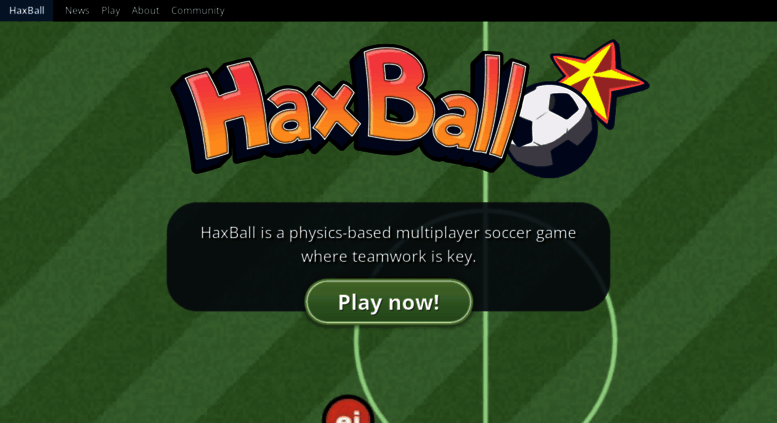 Access haxball.com. HaxBall