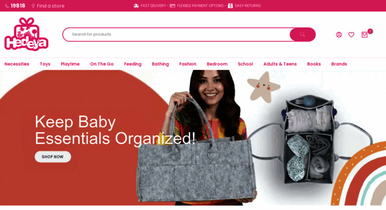 Access hedeya.com. Hedeya - Homepage