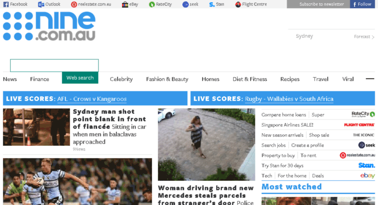Access hi5.ninemsn.com.au. nine.com.au – the new ninemsn - News, Sport ...