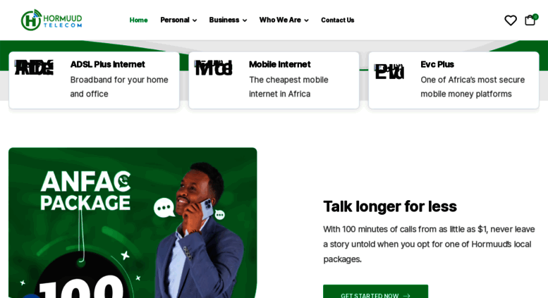 Access hormuud.com. Hormuud Telecom Somalia - Leading Telecommunication ...