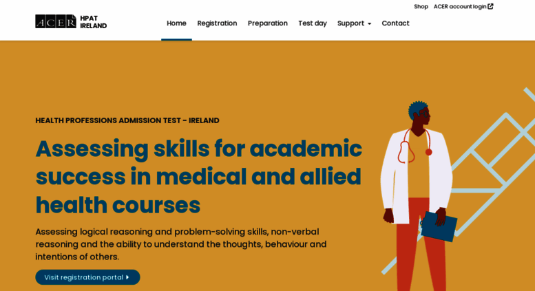 Access hpat-ireland.acer.org. Home | HPAT Ireland | Health Professions ...