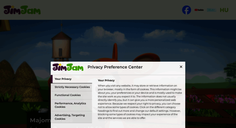 Access hu.jimjam.tv. Front page - JimJam